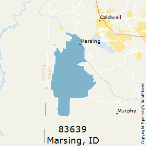 Marsing (zip 83639), ID