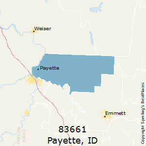Payette (zip 83661), ID