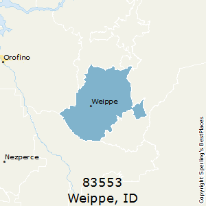 Weippe (zip 83553), ID