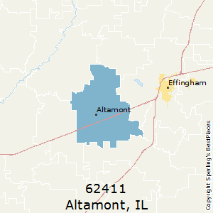 Altamont (zip 62411), IL