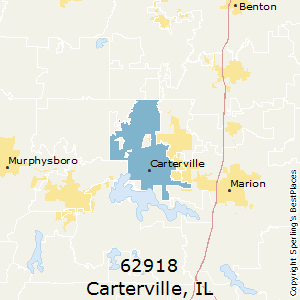 Carterville (zip 62918), IL