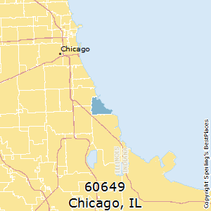 Zip Code Map Chicago Illinois - Map