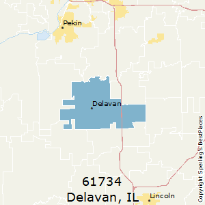 Delavan (zip 61734), IL