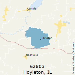 Hoyleton (zip 62803), IL