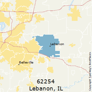 Lebanon (zip 62254), IL