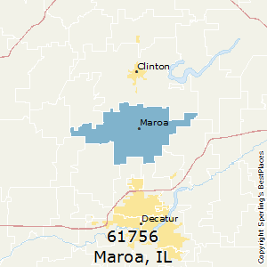 Maroa (zip 61756), IL