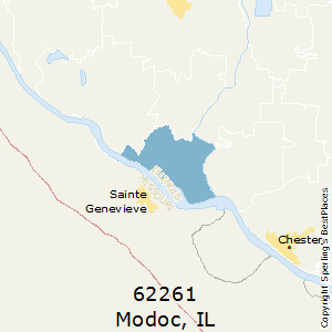 Modoc (zip 62261), IL