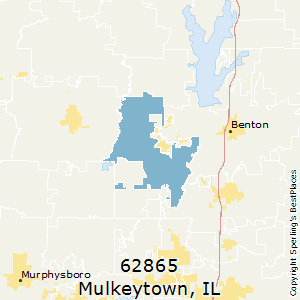Mulkeytown (zip 62865), IL