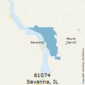Savanna (zip 61074), IL