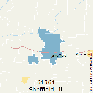 Sheffield (zip 61361), IL