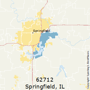 Springfield Il Zip Code Map - Map