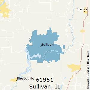 Sullivan (zip 61951), IL
