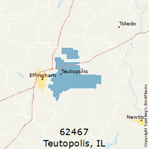 Teutopolis (zip 62467), IL