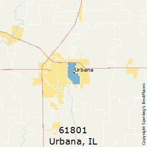 Urbana (zip 61801), IL