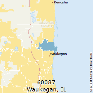 Waukegan (zip 60087), IL