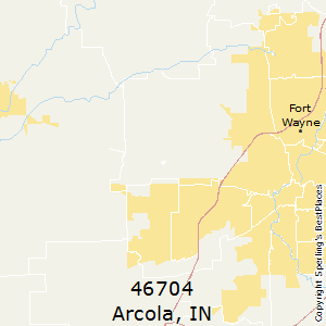Arcola (zip 46704), IN