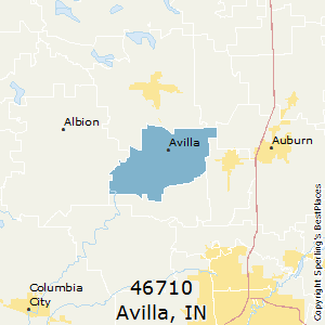 Avilla (zip 46710), IN