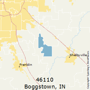 Boggstown (zip 46110), IN