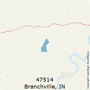 Branchville (zip 47514), IN