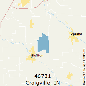 Craigville (zip 46731), IN