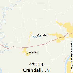 Crandall (zip 47114), IN