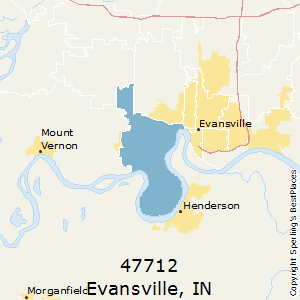 Evansville (zip 47712), IN