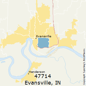 Evansville (zip 47714), IN