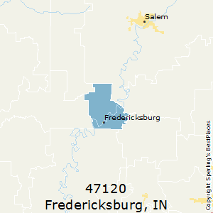 Fredericksburg (zip 47120), IN