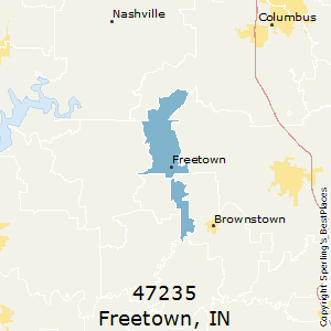 Freetown (zip 47235), IN