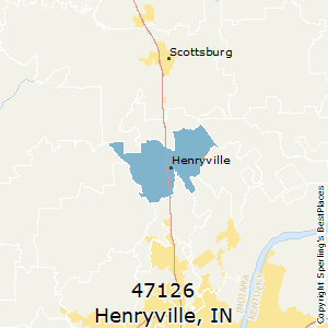 Henryville (zip 47126), IN