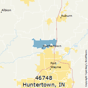 Huntertown (zip 46748), IN