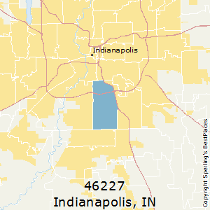 Indianapolis (zip 46227), IN