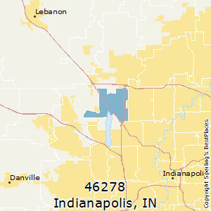 Indianapolis (zip 46278), IN