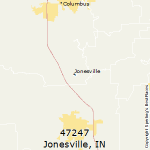 Jonesville (zip 47247), IN