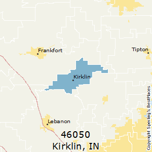 Kirklin (zip 46050), IN