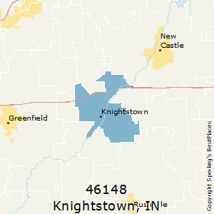 Knightstown (zip 46148), IN