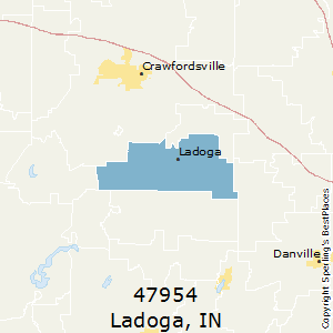 Ladoga (zip 47954), IN