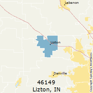 Lizton (zip 46149), IN
