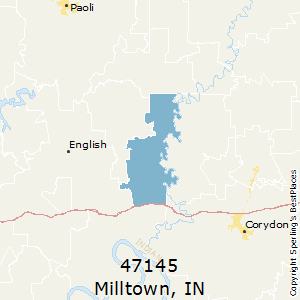 Milltown (zip 47145), IN