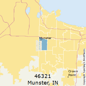 Munster (zip 46321), IN