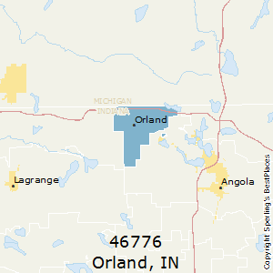 Orland (zip 46776), IN