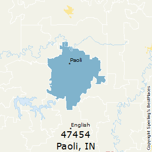 Paoli (zip 47454), IN