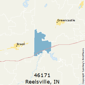 Reelsville (zip 46171), IN