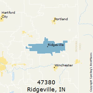 Ridgeville (zip 47380), IN
