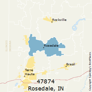 Rosedale (zip 47874), IN