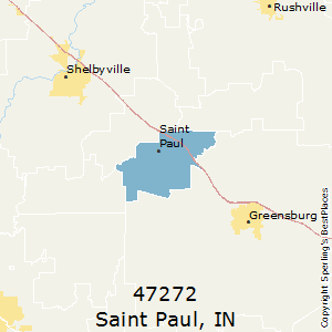St Paul Zip Code Map - Map