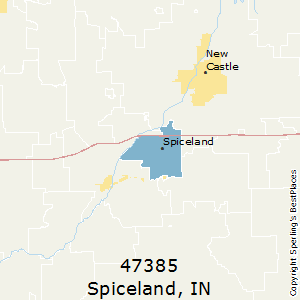 Spiceland (zip 47385), IN