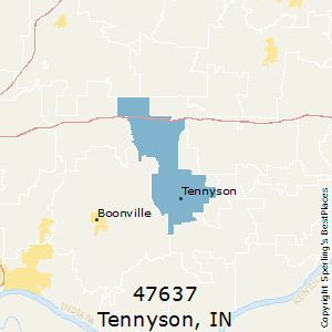 Tennyson (zip 47637), IN