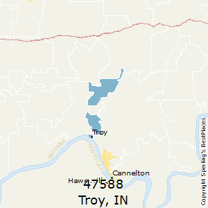 Troy (zip 47588), IN