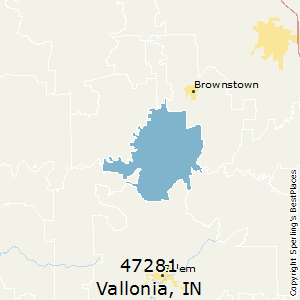 Vallonia (zip 47281), IN